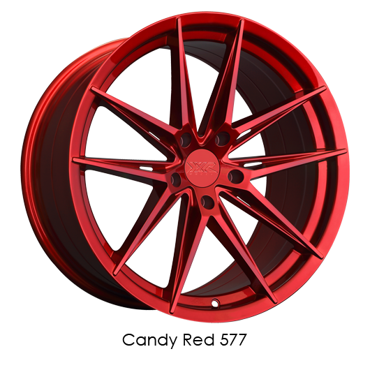 XXR 577 18x9.5 5x114.3 +35 Candy Red Wheel/Rim 673389123006 | eBay